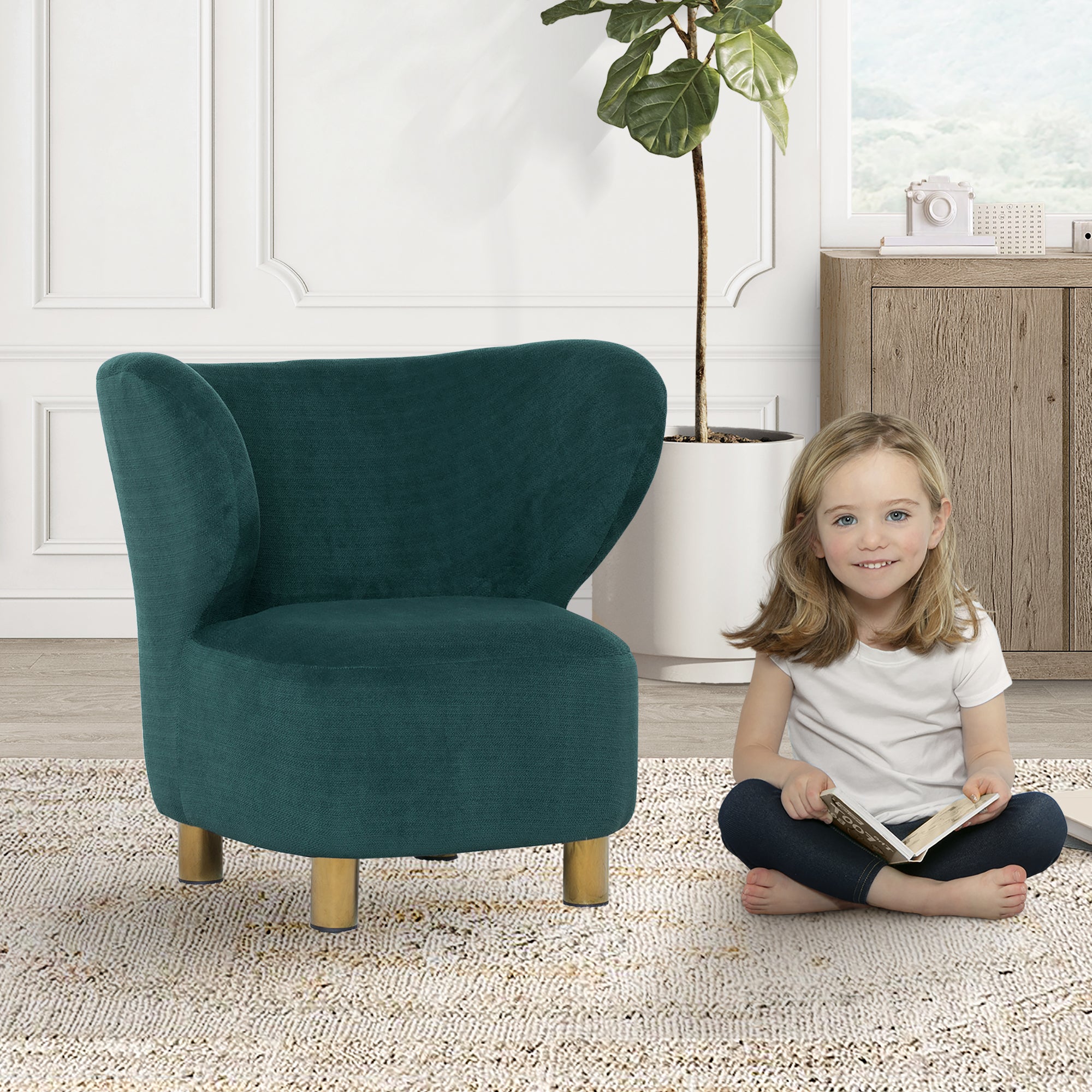 Cocoon Kids’ Upholstered Chair | Products | Bellini