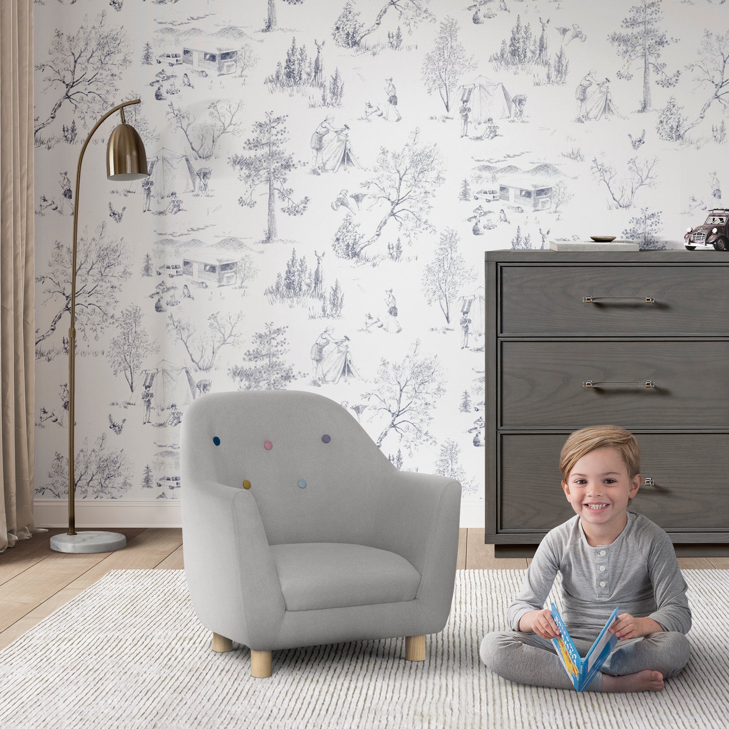 Piper Kids’ Upholstered Chair | Products | Bellini